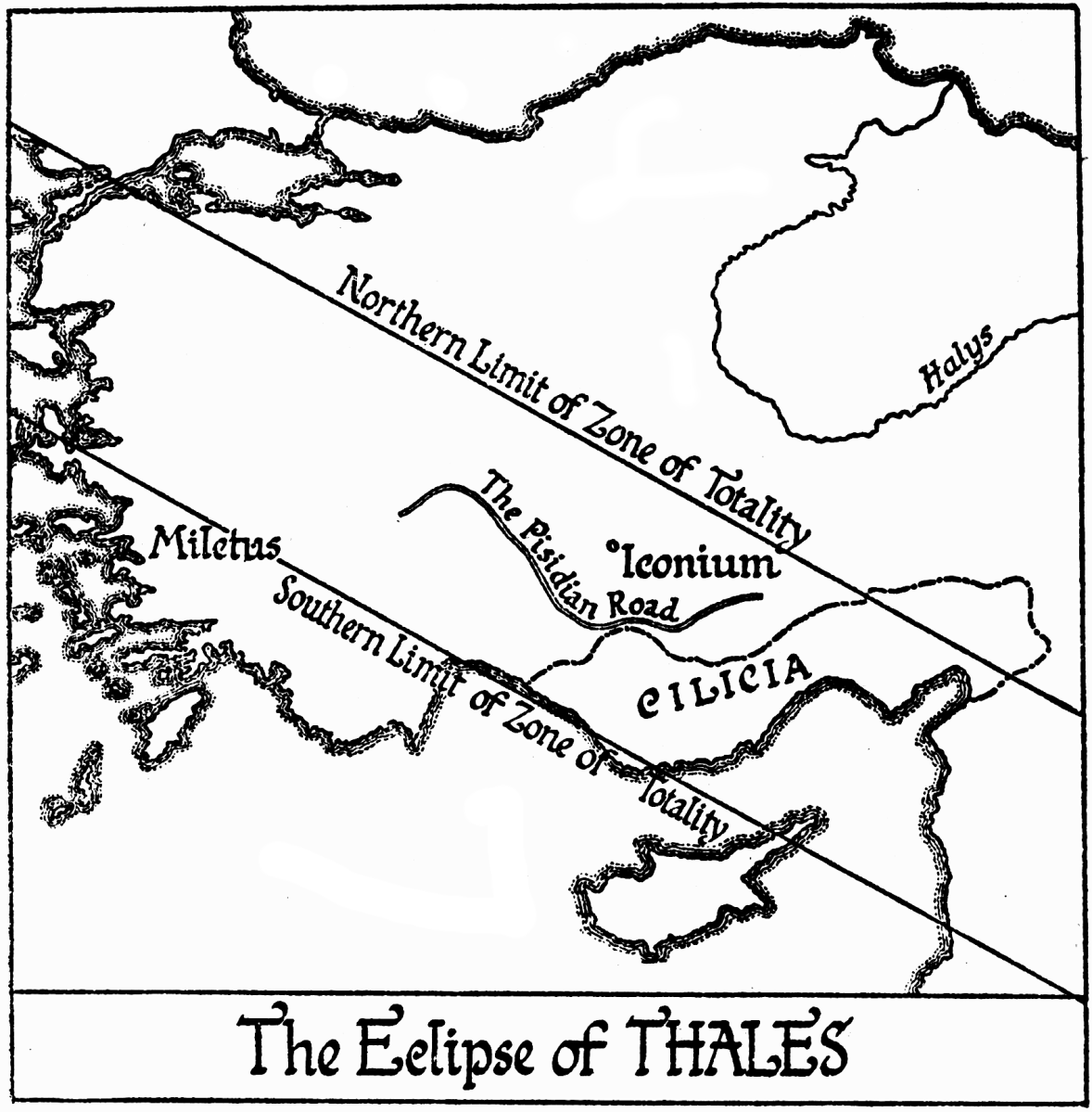 “While [Thales] was studying the stars and looking upwards, he fell ...